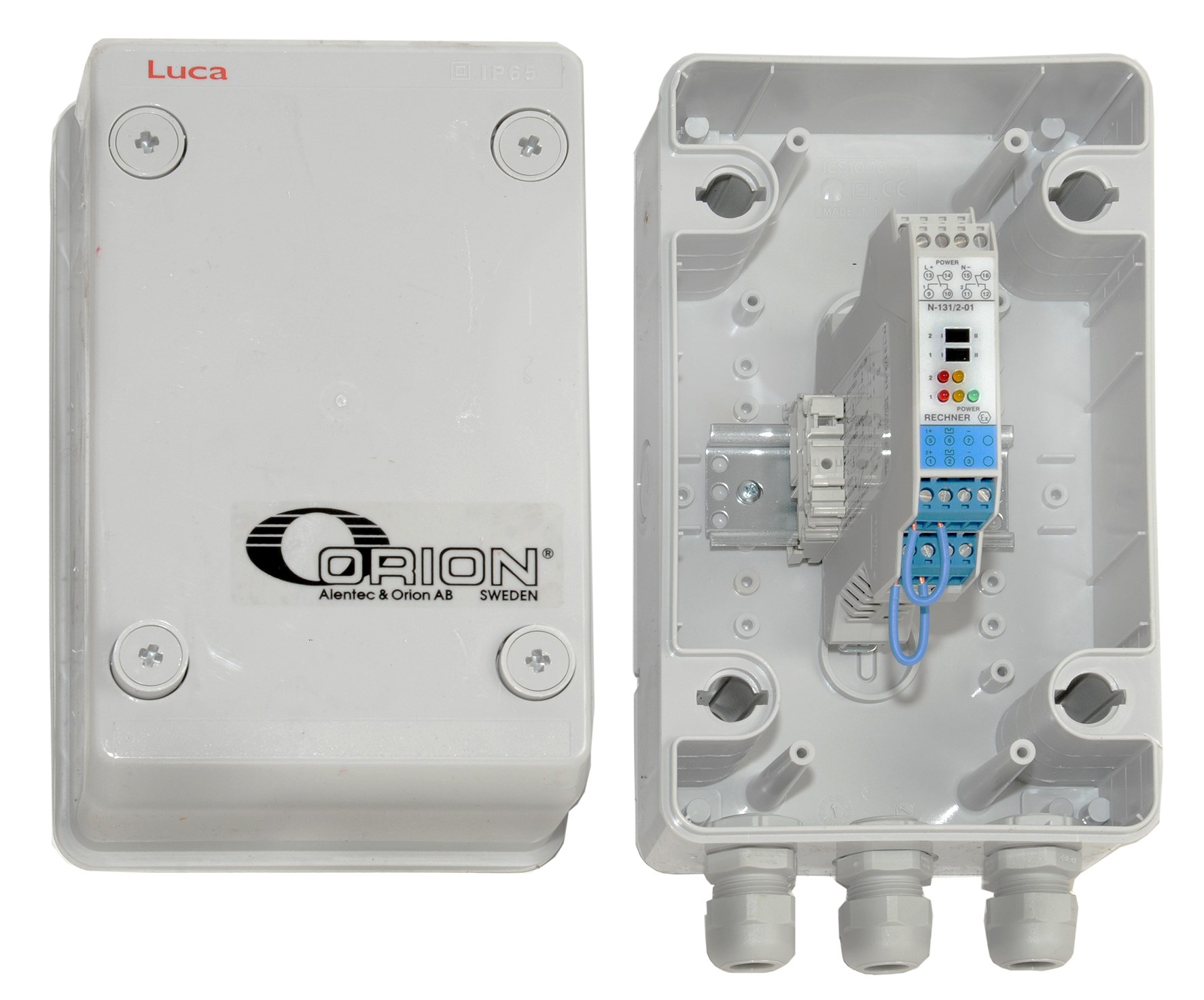 Safety relay ATEX for analogue level sensor 4-20mA, 2 channels ...